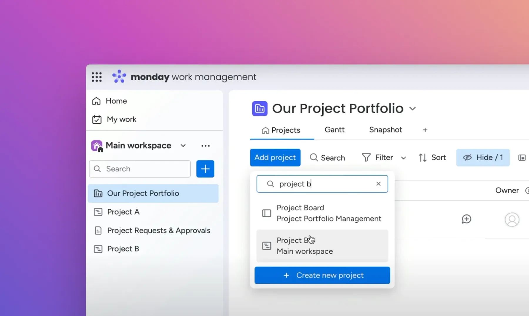 An introduction to project portfolio management in monday.com