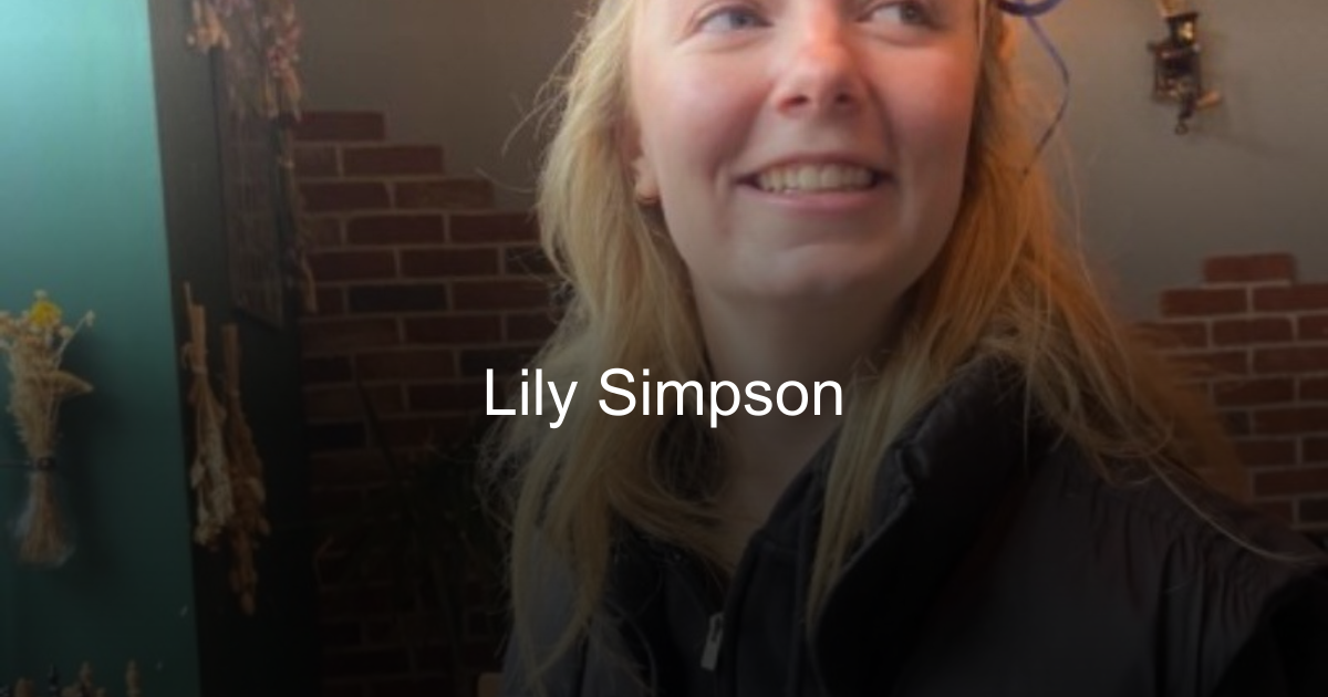 Lily Simpson | David Simpson Apps